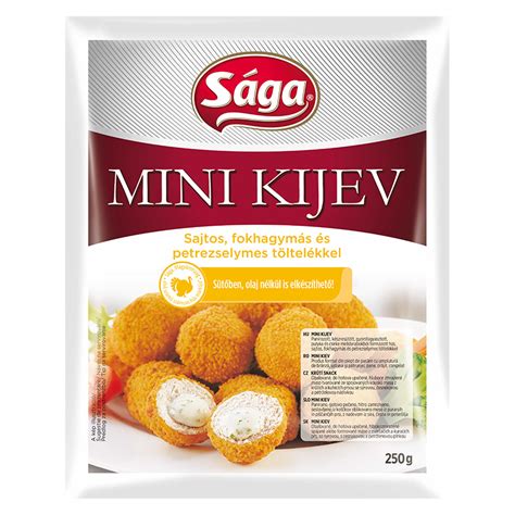 Sága Mini Kijev 250 G Fűszeres Sajttal Töltött Webáruház 999 Ft Sága Mini Kijev 250 G