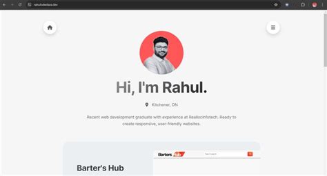 rahul odedara on linkedin webdevelopment portfolio newdomain careerupdate