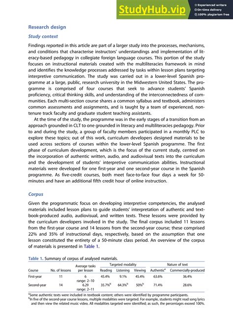 Analysing Foreign Language Instructional Materials Through The Lens Of