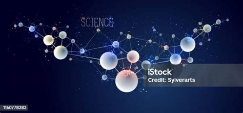 분자 벡터 일러스트 과학 화학 및 물리학 테마 추상 배경 마이크로 및 나노 과학 및 기술 테마 원자 및 현미경 입자 0명에 대한 스톡 벡터 아트 및 기타 이미지 Istock