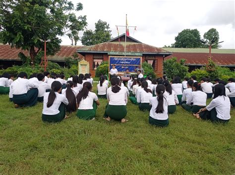 မိုးနဲမြို့နယ် အထကကျောင်း၌ မူးယစ်အန္တရာယ်ကြိုတင်ကာကွယ်ရေး အသိပညာပေး