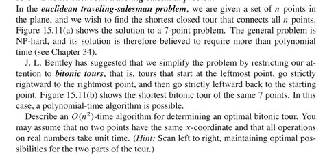 Solved In The Euclidean Traveling Salesman Problem We Are