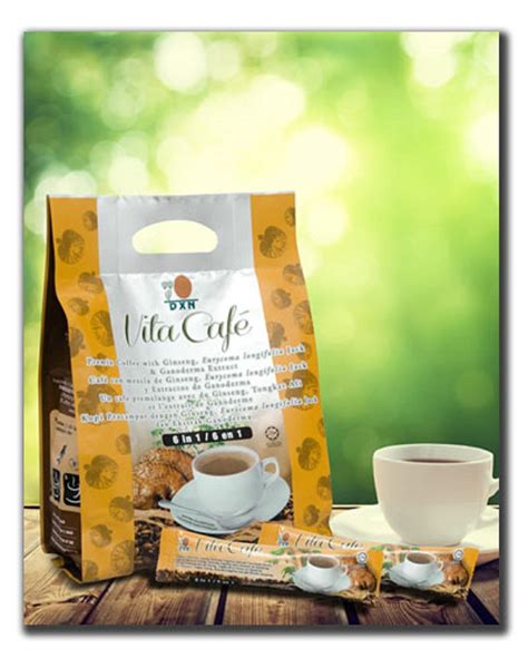 10paquetes Dxn Vita Cafe 6en 1saludable Ganoderma Café Con El Ginseng Y