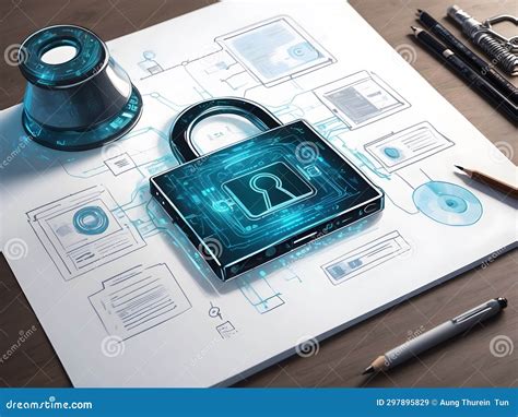 Protecting Data Privacy In Digital World Stock Image Image Of Virus Hacker 297895829