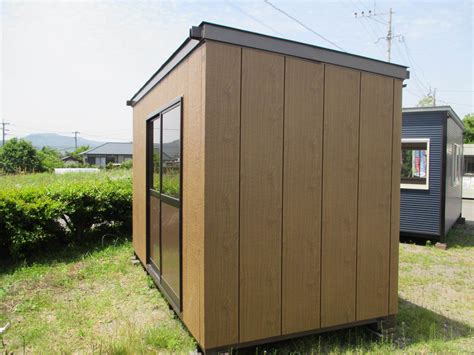 新棟新品 鹿児島ユニットハウスプレハブ2 3坪 デザハコ エスアールエスショッピング