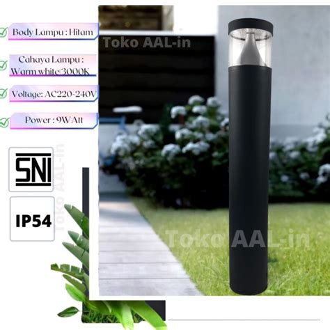 Jual Lampu Taman Led Minimalis Dekorasi Taman Outdoor Lampu Taman Bulat Led Shopee Indonesia