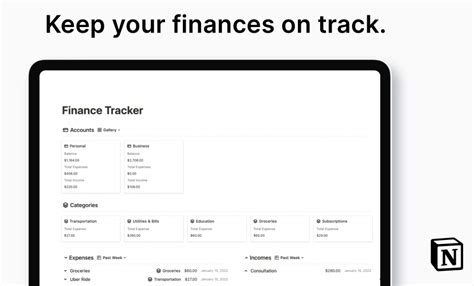 11 Finance And Budget Notion Templates 2023