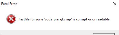 Code Pre Gfx Mp Is Corrupt Plutonium