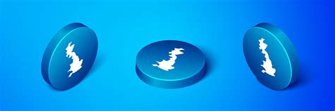 파란색 배경에 격리 된 Isometric 잉글랜드지도 아이콘 파란색 원 버튼입니다 벡터 0명에 대한 스톡 벡터 아트 및 기타 이미지 0명 3차원 형태 경외감 Istock