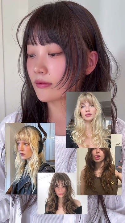 핀터레스트 무드 따라잡기 📸 풀뱅 올리브브라운 차홍룸서초점 차홍룸 Chahong 레이어드컷 페이스라인컷 스킨브라운 Youtube