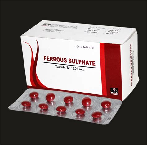 Ferrous Sulfate Ati Medication Template
