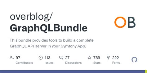 Github Overbloggraphqlbundle This Bundle Provides Tools To Build A Complete Graphql Api