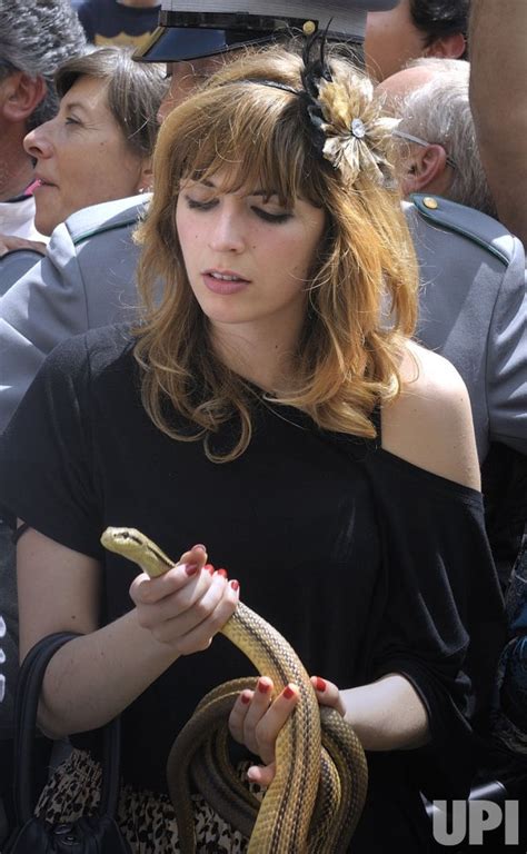 Photo Saint Domenico S Snake Procession Held In Cocullo Italy