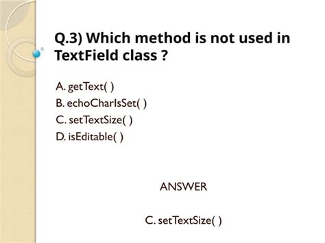 Advance Java Msbte Mcq For Diploma Students Pptx
