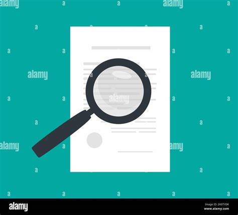 Magnifier Assessment Checklist Analyzing And Gathering Statistical Logo Design Many Business