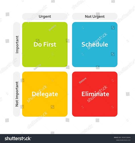 Decision Matrix Diagram Clipart Image Stock Vector Royalty Free Shutterstock