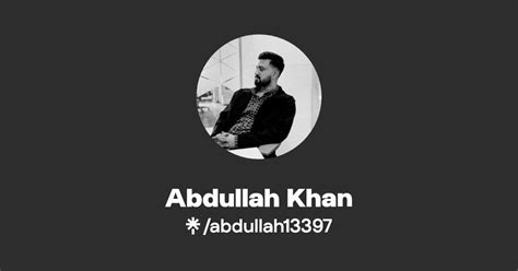 Abdullah Khan Twitter Instagram Linktree