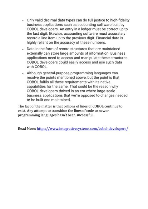 PPT Why COBOL Is Still Relevant Today Cobol Programmer PowerPoint Presentation ID 12985123