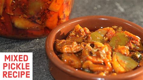 Mixed Arabic Pickle Recipe By Lebanesechef Ifoodtv