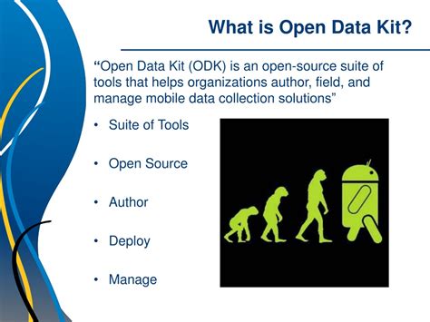Ppt Enhancing Field Data Collection With Open Data Kit Odk