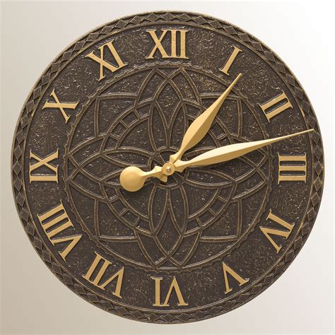 Compass Rose Indoor Outdoor Wall Clock