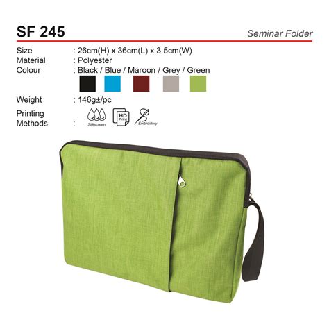 Sf 245 Seminar Folder Ws Kuantan Enterprise