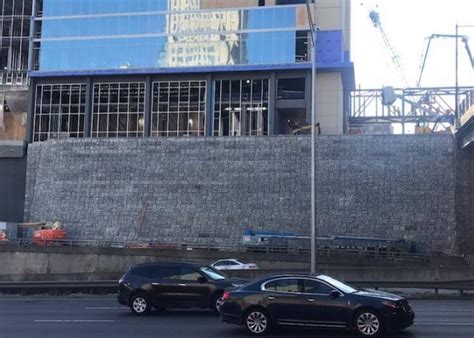 Kansas City Convention Center Retaining Wall Si Precast Concrete