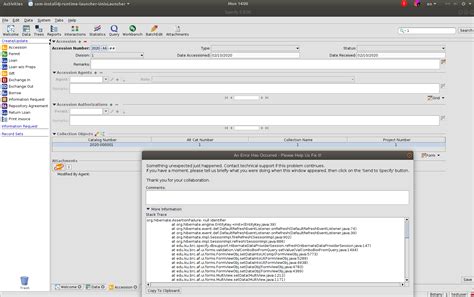 Java Error Null Identifier In Accesion · Issue 409 · Specifyspecify6 · Github