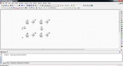 H Bridge Inverter Simulation Using Ni Multisim And Co Simulation Using Ni Labview 23 Steps
