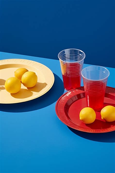 파란색과 노란색 접시 배경 배경 화면 및 일러스트 무료 다운로드 Pngtree