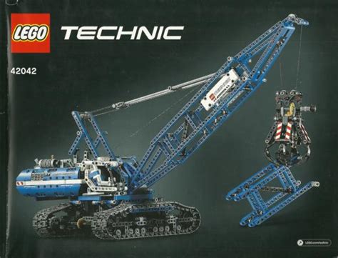Lego Technic Bauanleitung Crawler Crane Seilbagger Klickbricks