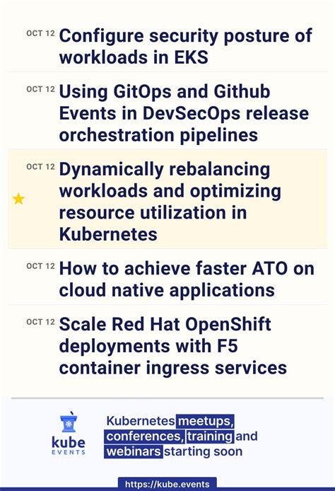📅 Kubernetes Events Starting In The Next 24 Hours Srecon23 Europe