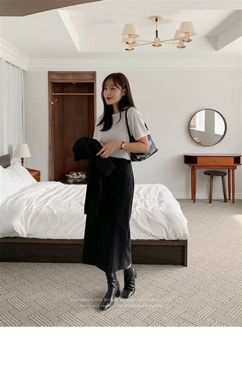 핫핑 하객룩오피스룩 Made 페리 포켓 크롭자켓h라인 롱스커트 셋업 44~99