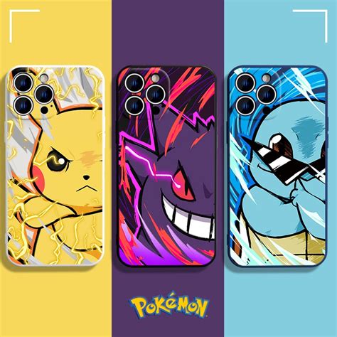 Pokémon Phone Case Shock Resistant Iphone 6 6s 11 7 8 Se 2020 X Xr Xs