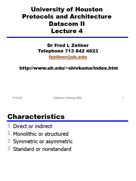 Lecture 4 Pdf Computer Network Osi Model