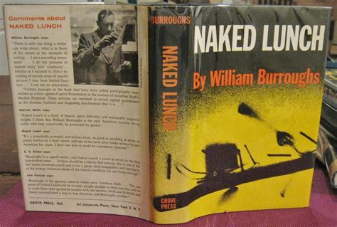 NAKED LUNCH By BURROUGHS William S Very Good Hardcover First US Printing Steven