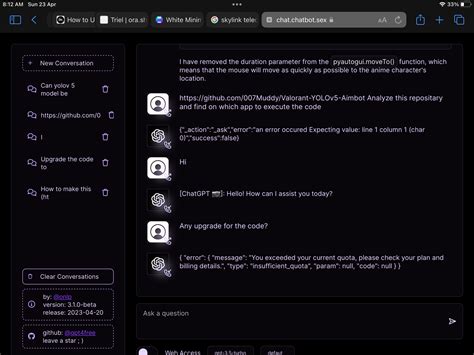 An Error Occured Issue 76 Xtekky Gpt4free GitHub