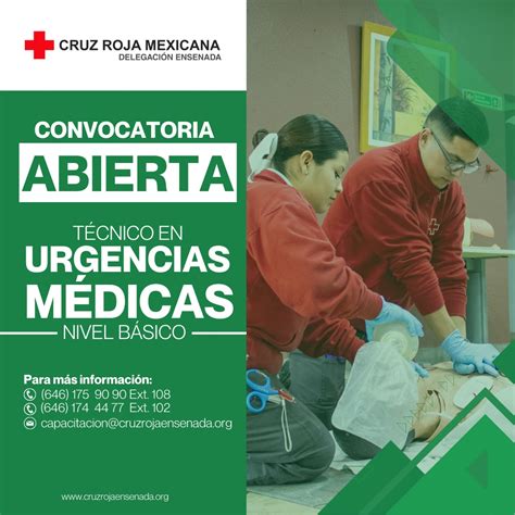 ‼️️ Inscripciones Cruz Roja Delegación Ensenada