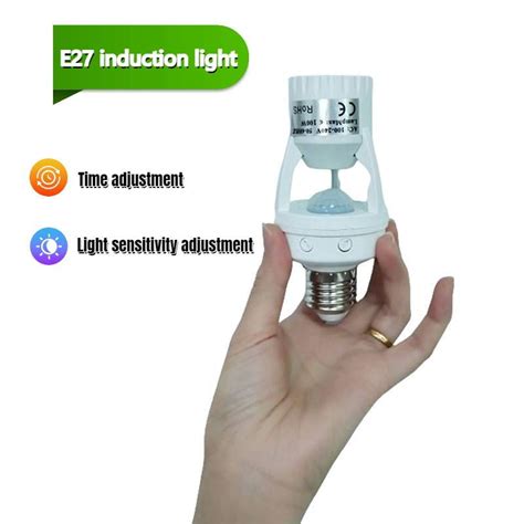 E Infrared Human Body Sensor Lamp Holder Led Sensor Switch Light Sports Detection Optical