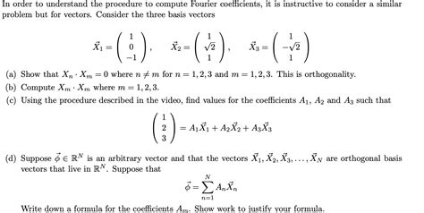 In Order To Understand The Procedure To Compute