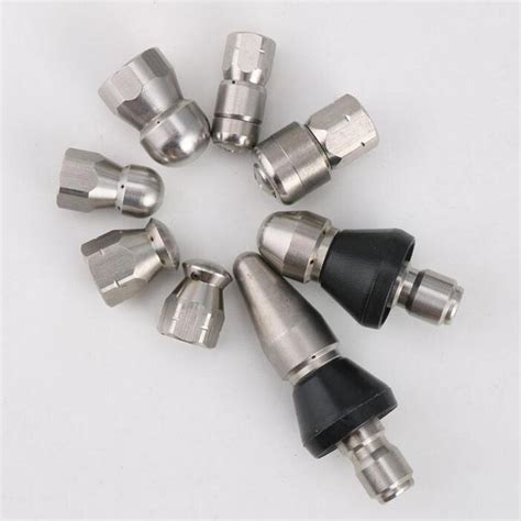 14m Sewer Cleaning Jetting Nozzle Rotary Drain Sewer Jetter Nozzle Ebay