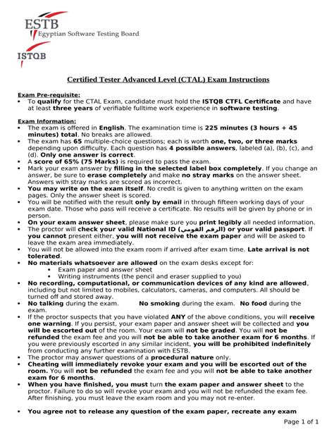 English Test Instructions At Luca Glossop Blog