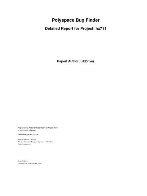 hx711 polyspace report pdf pointer computer programming parameter computer programming