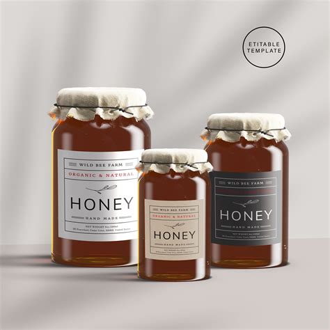 Honey Bottle Design