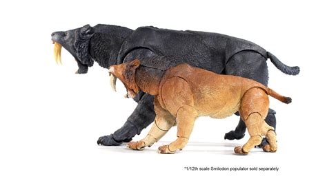 Smilodon Populator 118th Scale Action Figure 5 Preorder Welcome