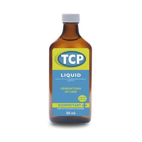 Tcp Liquid Disinfectant 50ml Med365
