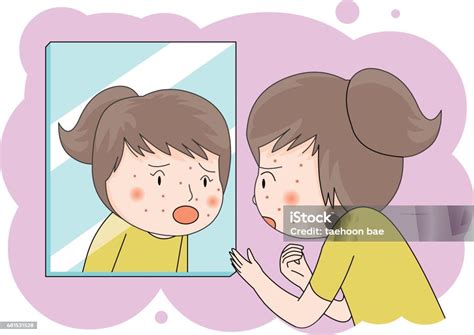 Stock Ilustrace Puberta Stáhnout Obrázek Nyní Adolescence Pojem