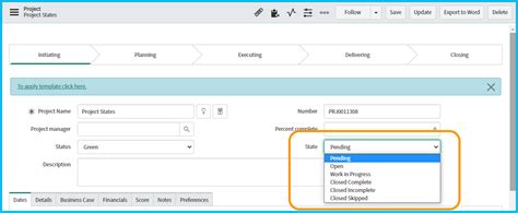 Understanding Project States Servicenow Community