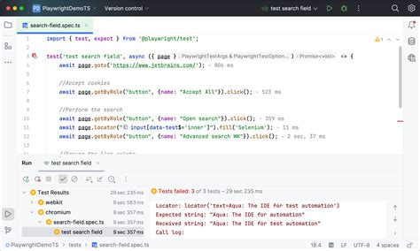 Web Ui Test Automation Intellij Idea Documentation
