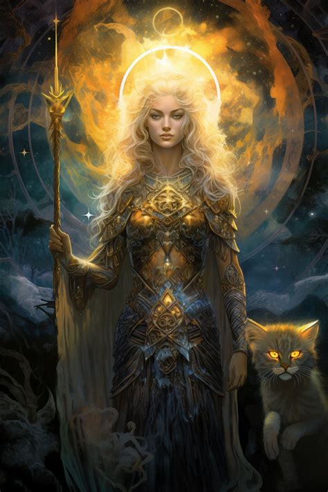 Freya The Enigmatic Norse Goddess Of Love In Art Exclusive Prints